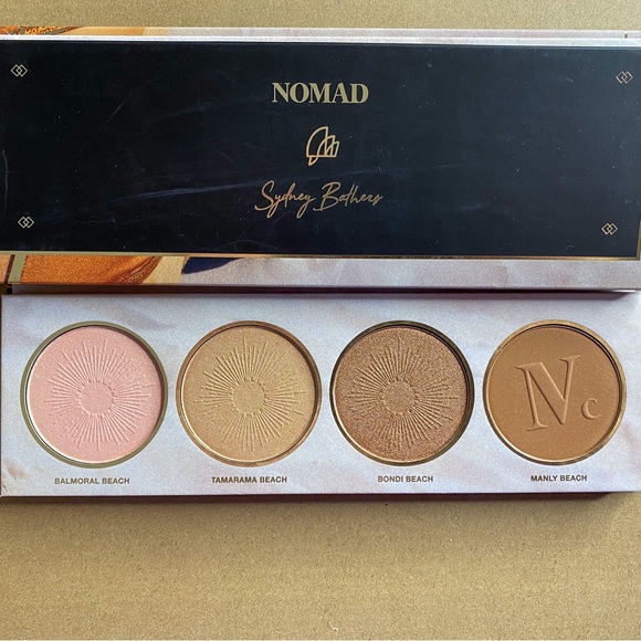 Nomad | Makeup | New Nomad Cosmetics Sydney Beaches Face Palette | Poshmark